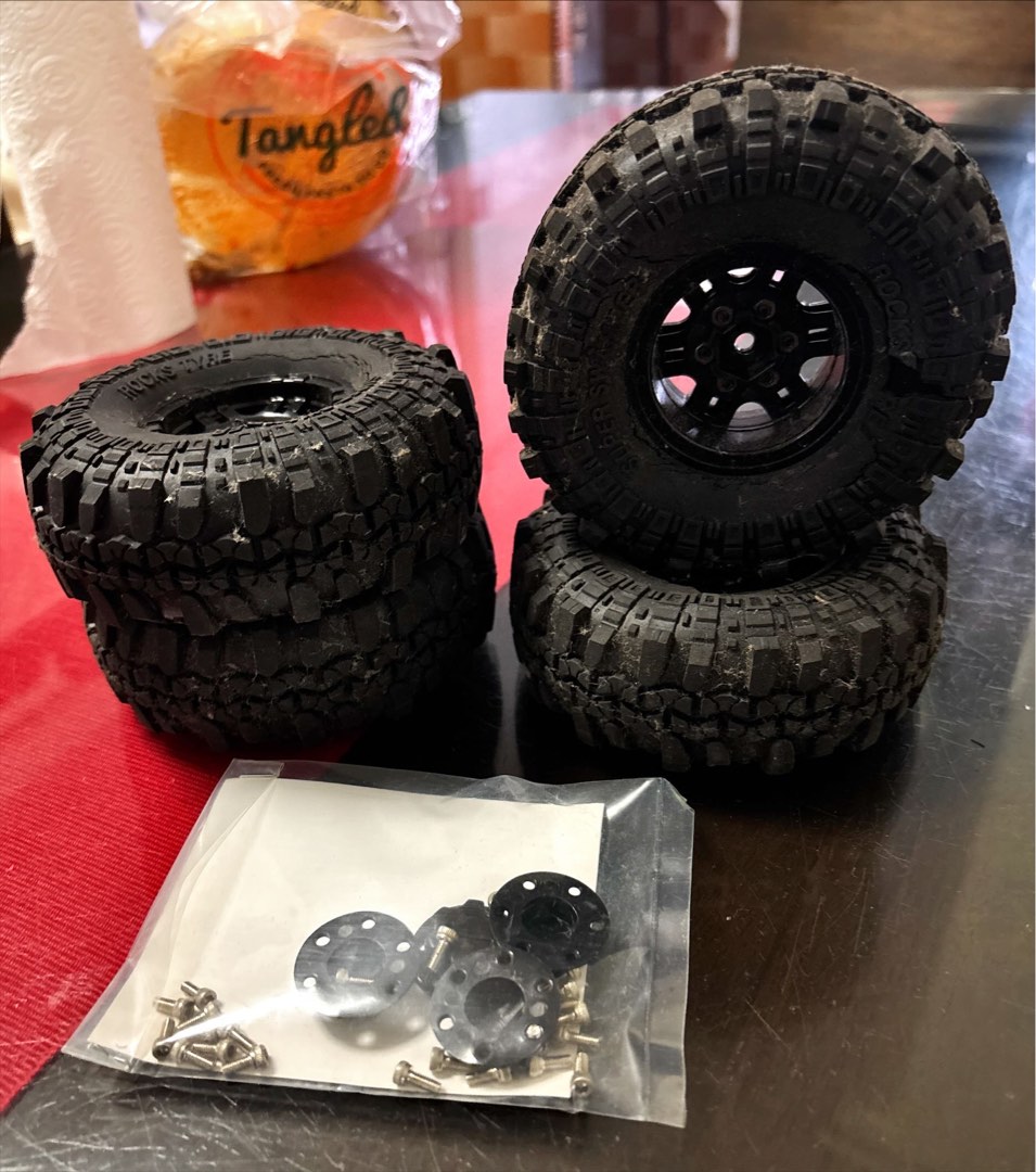 RC Truck Tires, Hobbies & Toys, Toys & Games on Carousell