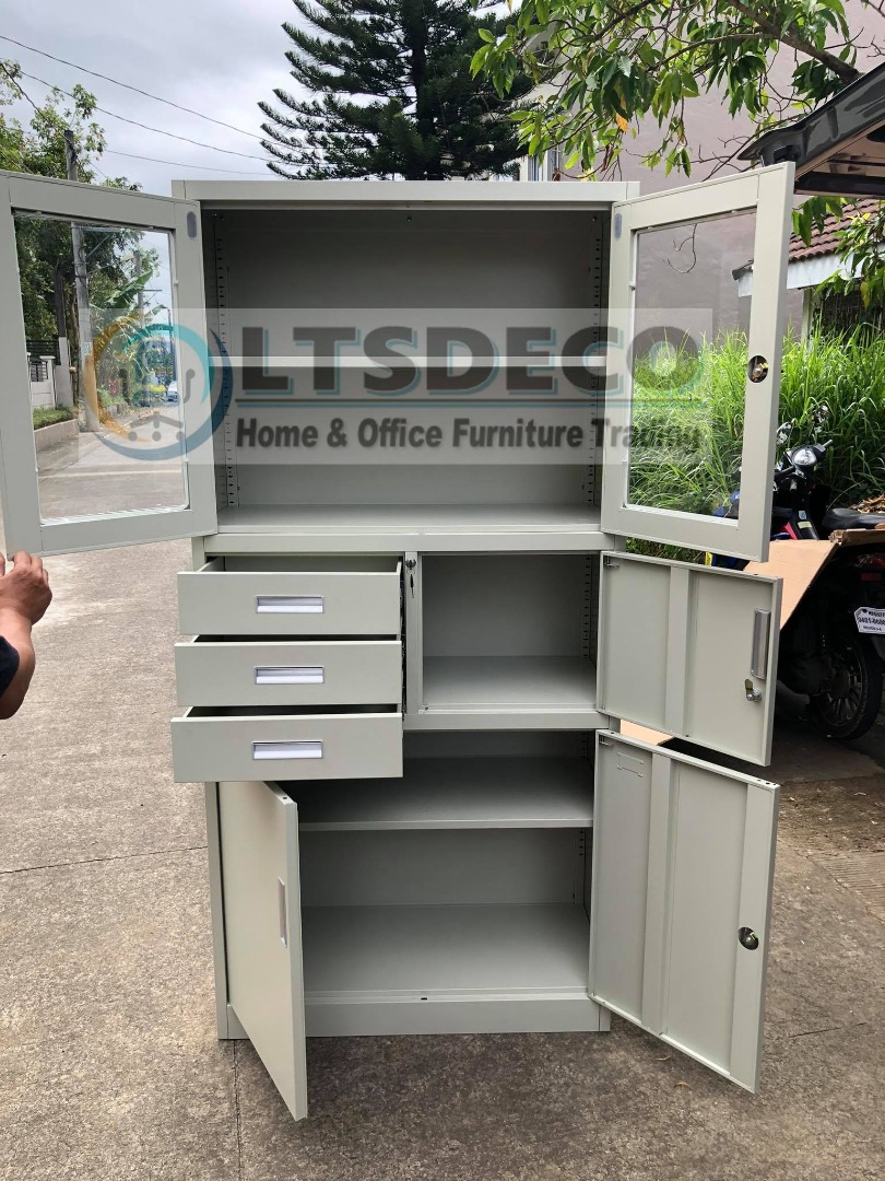 ready made metal cabinet / office partition / office furniture ...