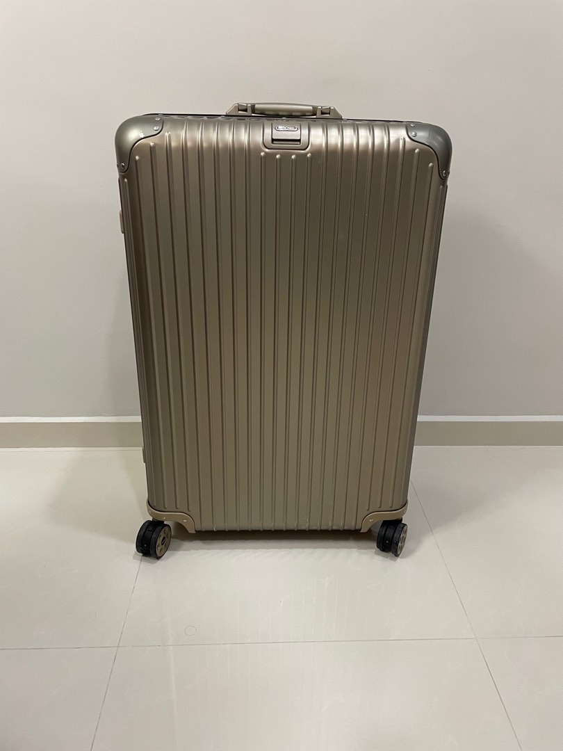 Rimowa Titanium 86Litre Check In L, Hobbies & Toys, Travel, Luggage on ...