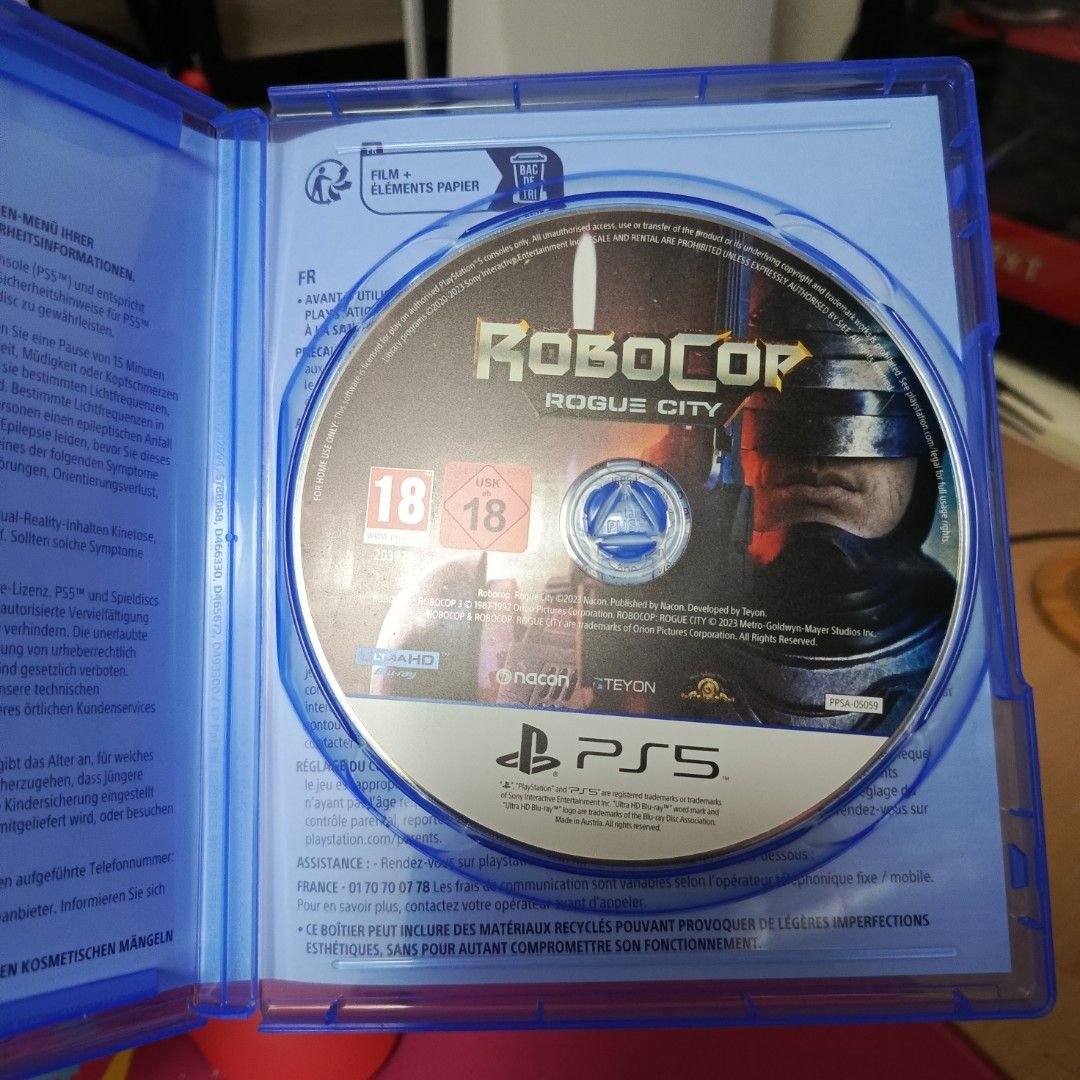 Robocop Rogue City Playstation 5, Video Gaming, Video Games ...