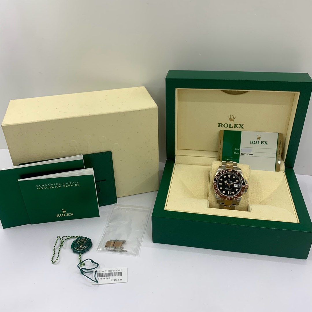 ROLEX GMT-MASTER II 126711 CHNR Y2019 40MM AUTO MENS WATCH 257001729 ...