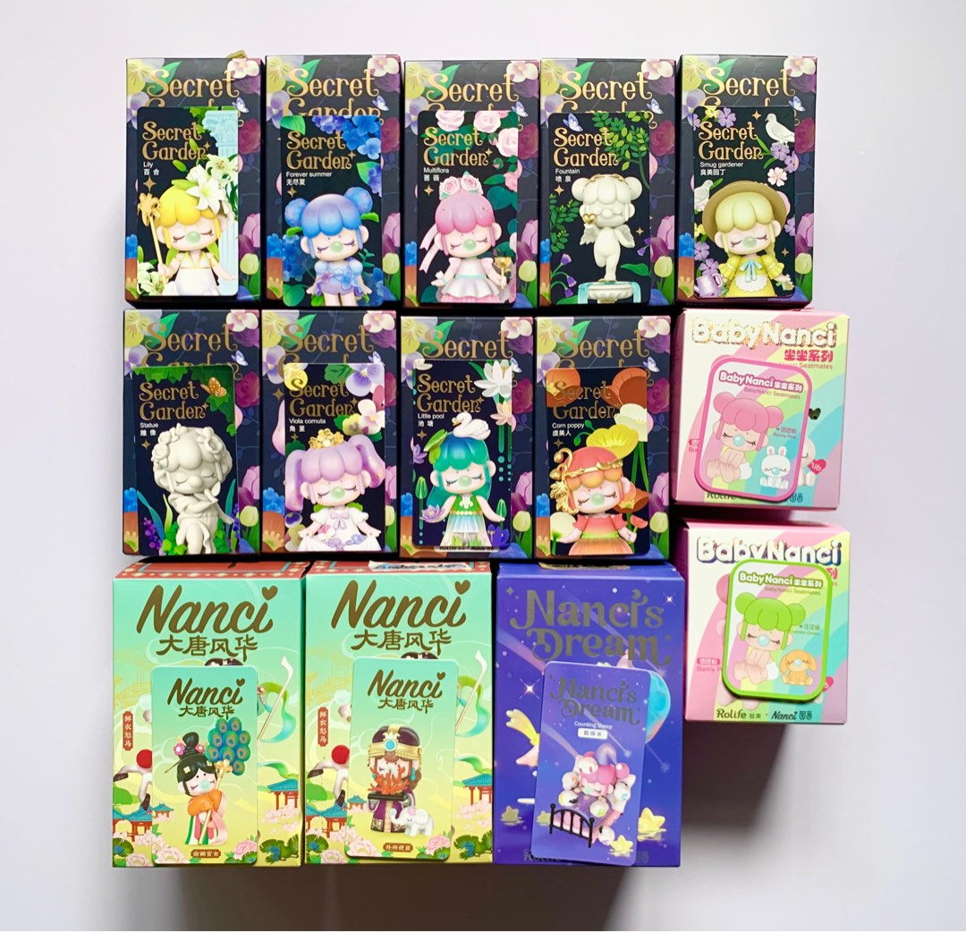 Rolife Nanci Secret Garden / Tang Dynasty Blind Box Not Popmart, Hobbies & Toys, Toys & Games on ...