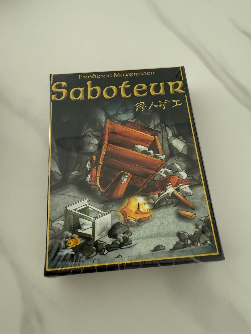 Saboteur Card Game (brand new), Hobbies & Toys, Toys & Games on Carousell
