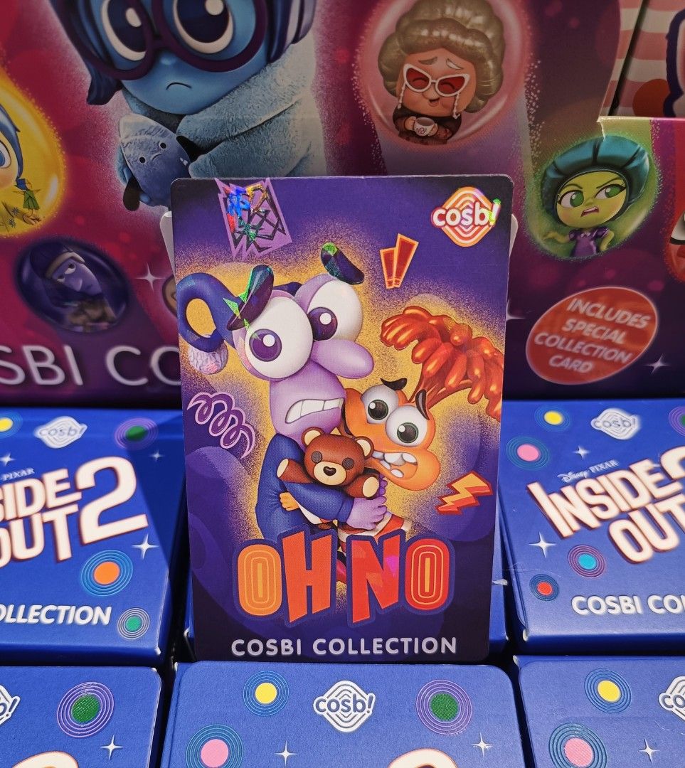 Secret Hot Toys Popmart Cosbi collection Pixar Inside Out 2 Oh No ...