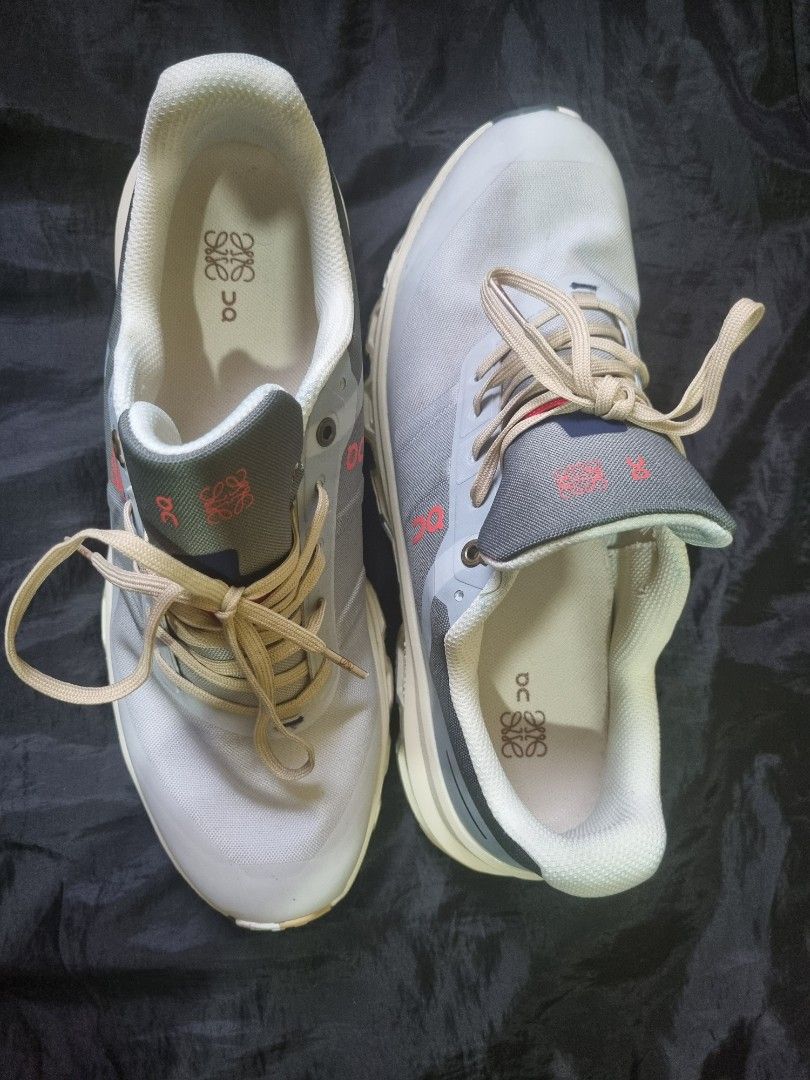Sepatu LOEWE On x Cloudventure Low 'Grey White' Original Second Sz 46 ...