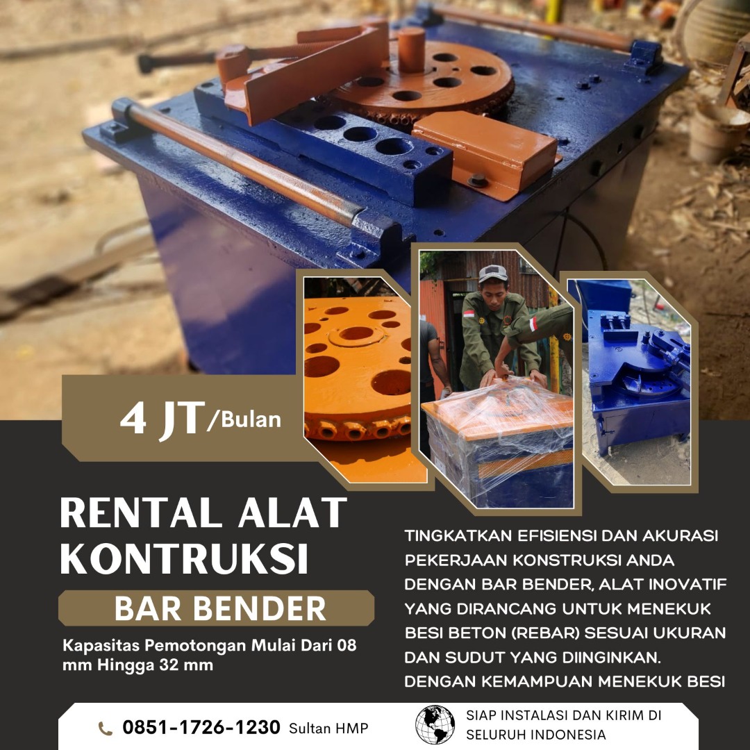 SEWA BAR BENDER DAN BAR CUTTING Simeulue | RENTAL BAR BENDING Simeulue | JASA SEWA BAR BENDING ...