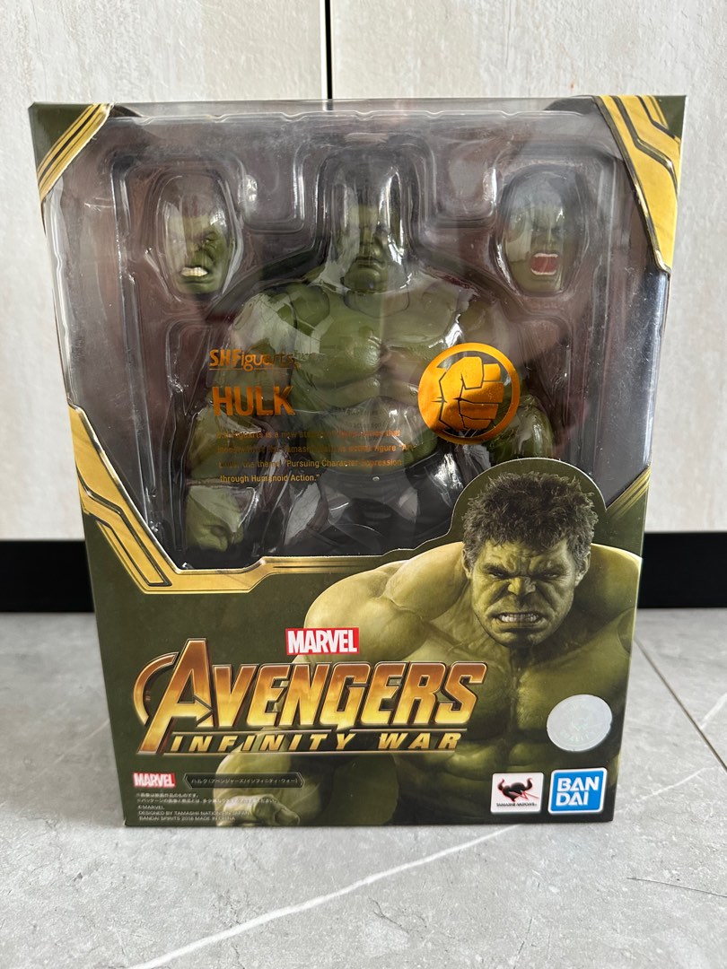 SHF Avengers Infinity War Hulk *Authentic, Hobbies & Toys, Toys & Games ...