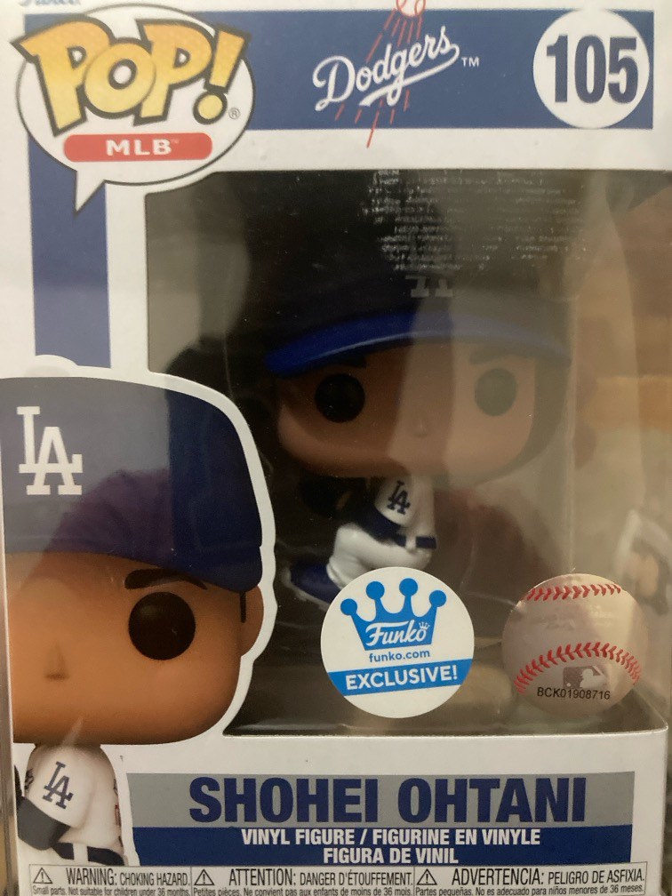 Shohei Ohtani Funko, Hobbies & Toys, Toys & Games on Carousell
