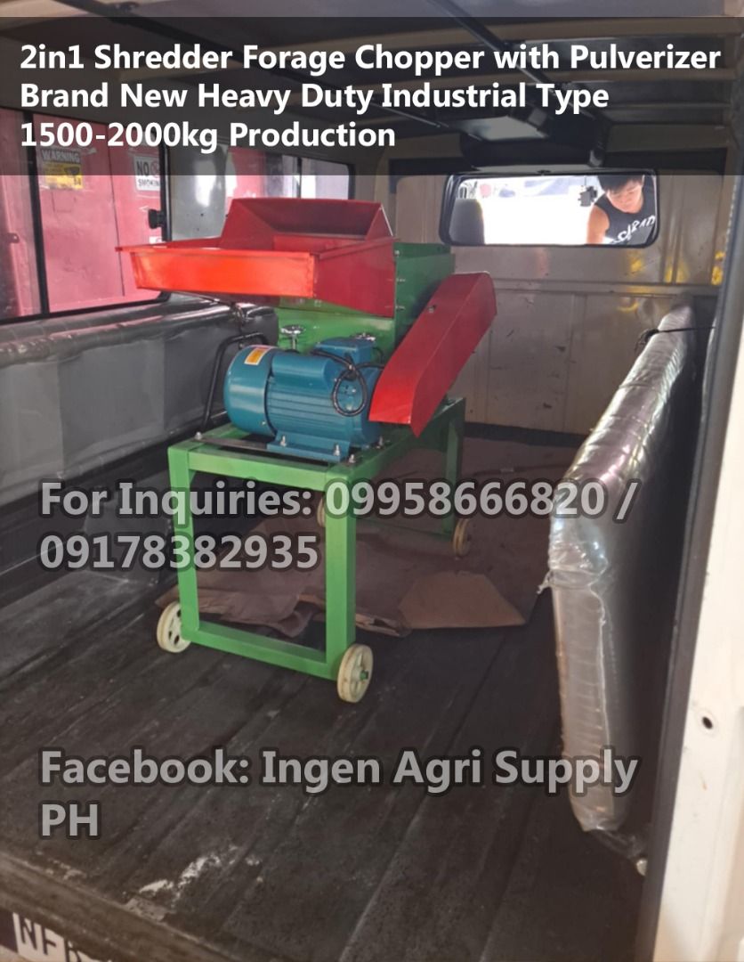 shredders forage chopper industrial pulverizer multipurpose type engine ...