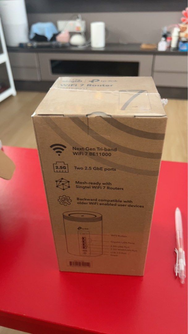 Singtel TP-Link WiFi 7 Router BE11000, Computers & Tech, Parts ...