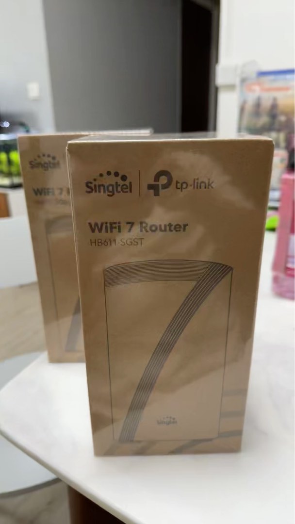 Singtel TP-Link WiFi 7 Router HB611 SGST, Computers & Tech, Parts ...