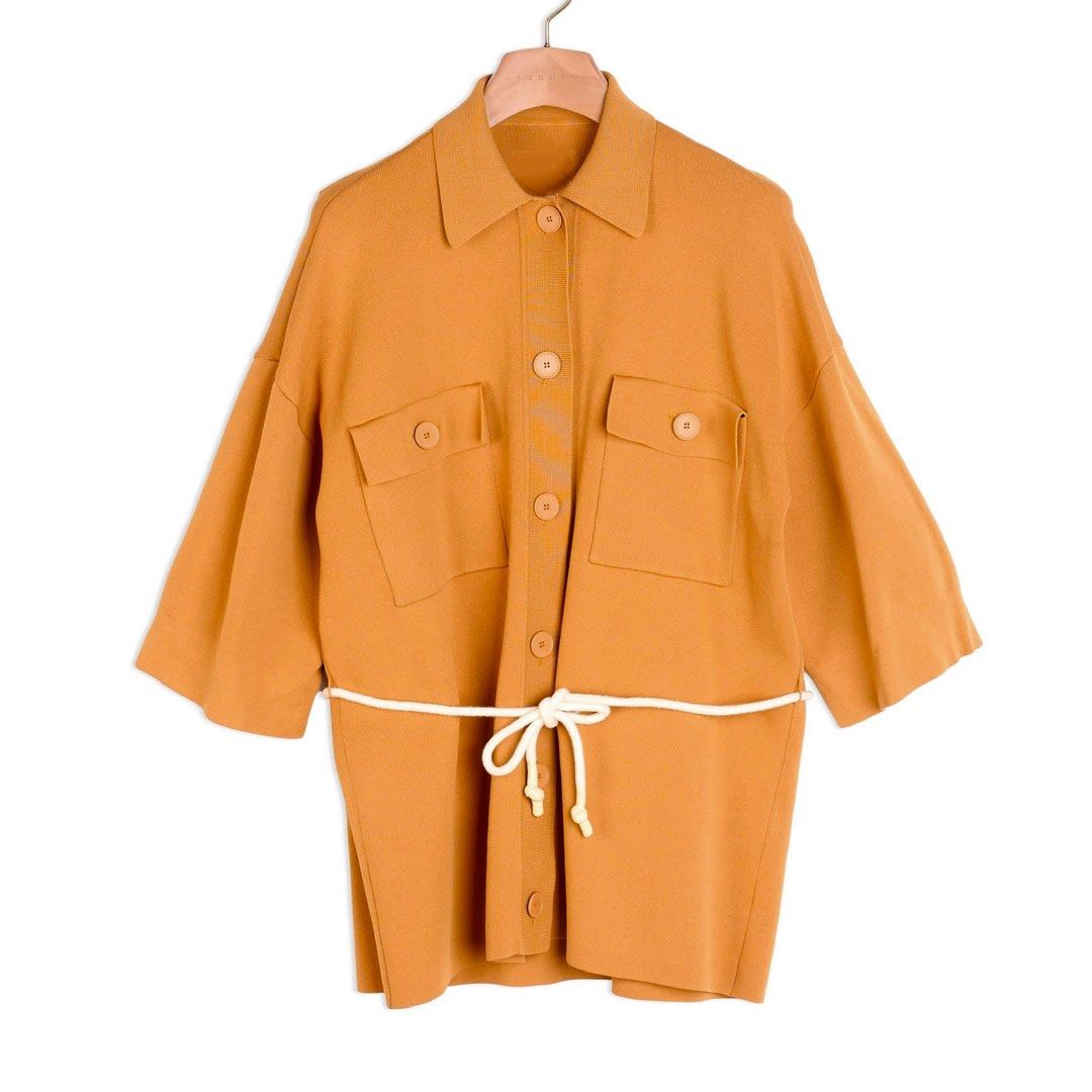 Size 2: SD Self Tie Belt Oversized Coatigan Jacket, Women's Fashion ...