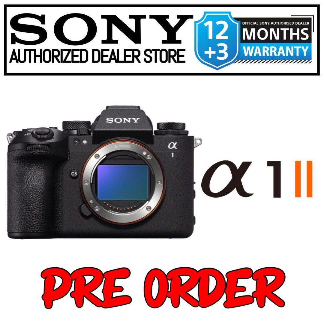 Sony A1 II Full Frame Mirrorless Camera Body | A1M2 | a1ii | A1 ...