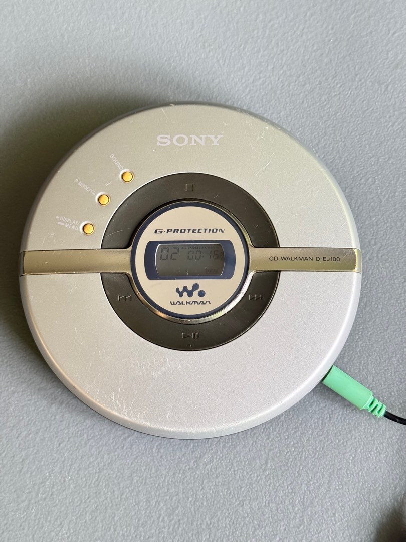 Sony Discman CD Walkman D- EJ100 ( G- Protection), Hobbies & Toys ...