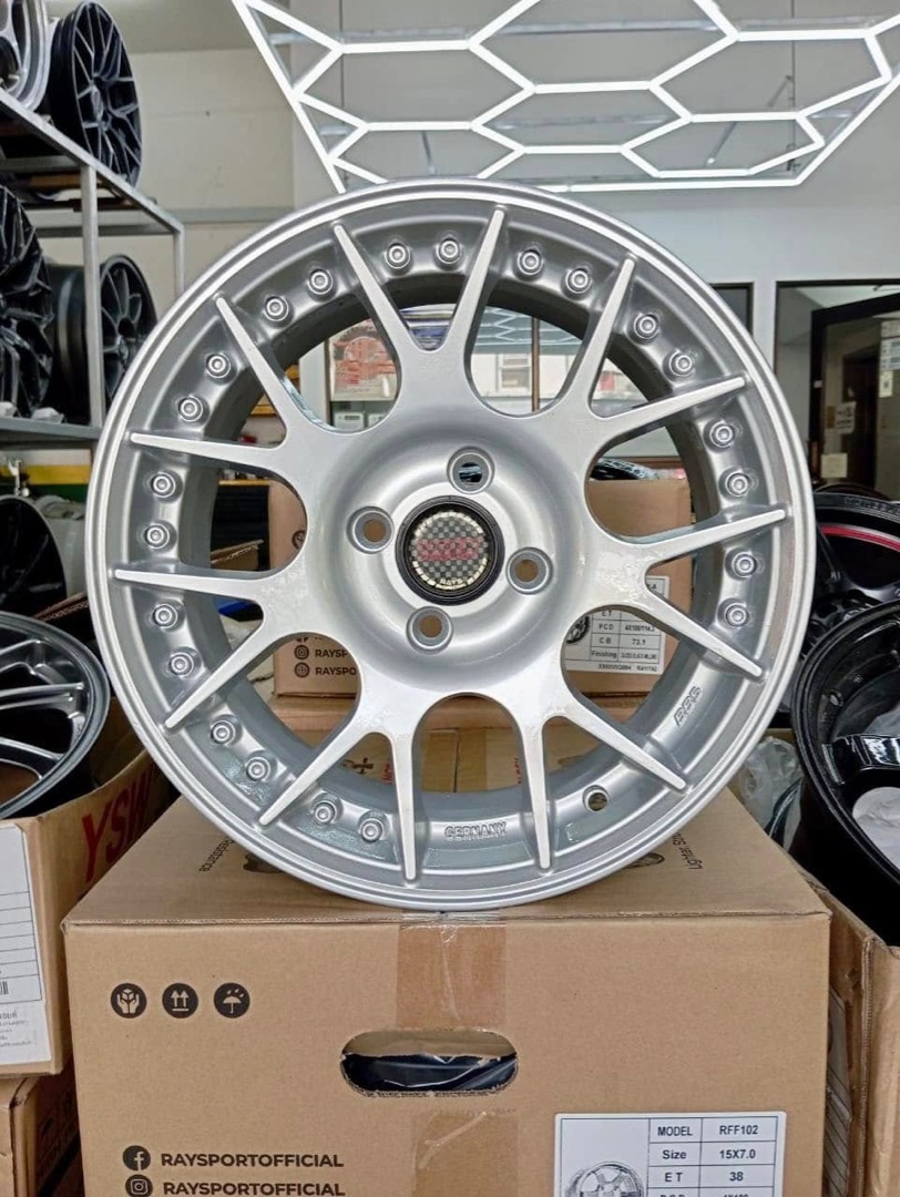 SPORT Rim BBS 15" MYVI BEZZA ALZA SAGA VIOS CITY JAZZ YARIS ALMERA ...