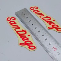 Sticker vintage lawas sandiego retro klasik NOS jadul, Antik, Lainnya ...