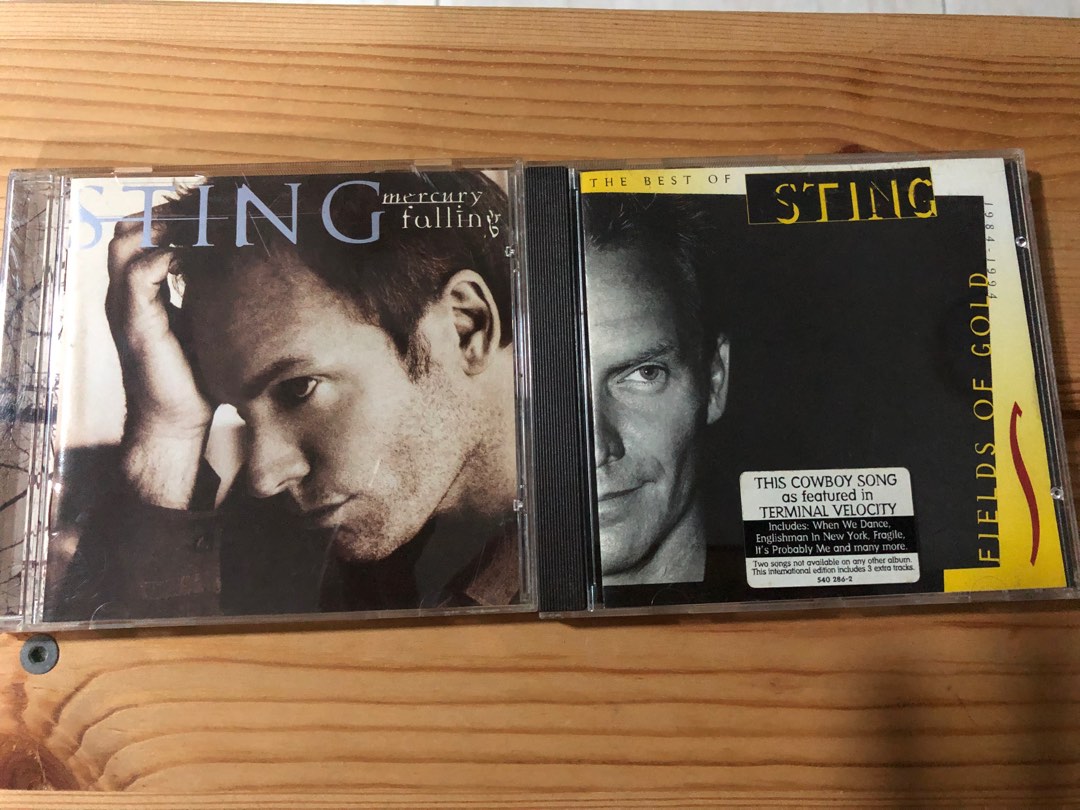 Sting cds, Hobbies & Toys, Music & Media, CDs & DVDs on Carousell