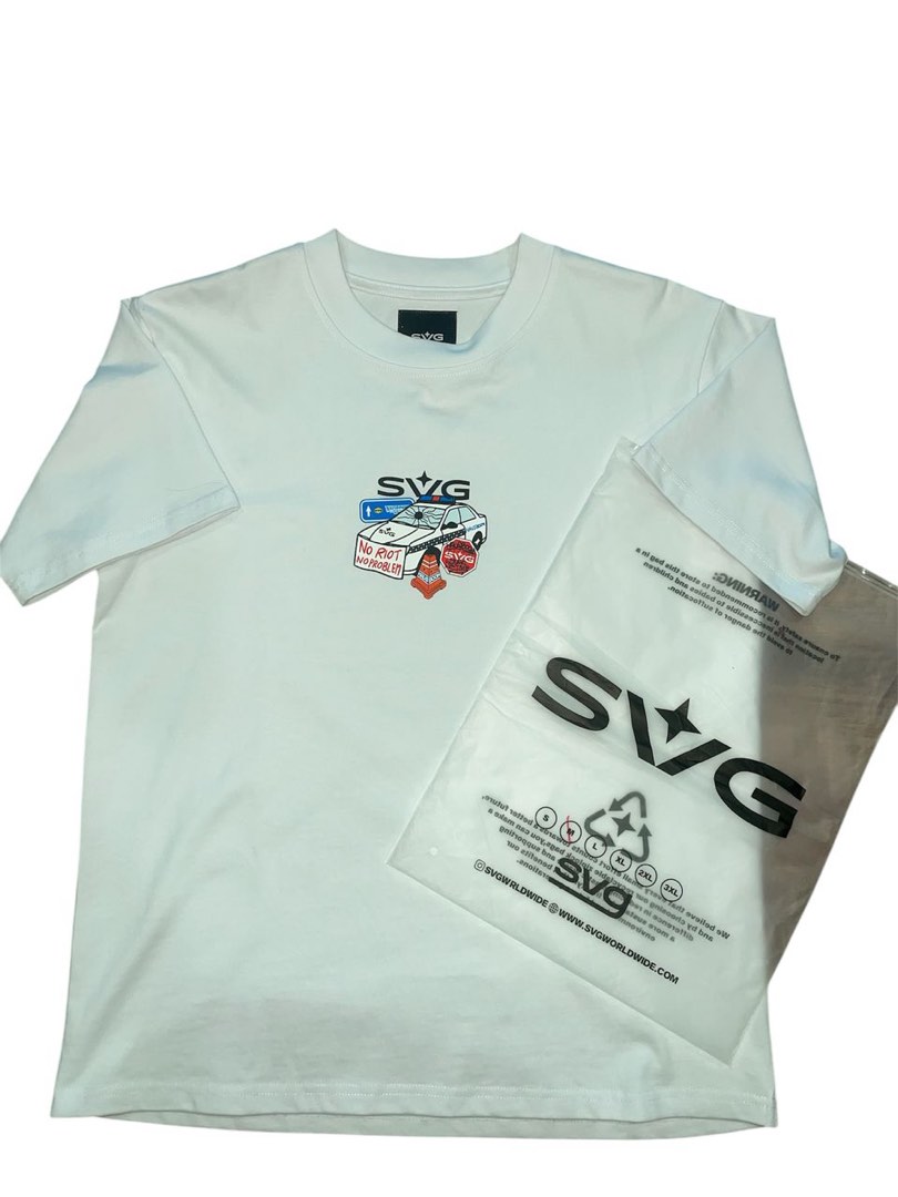 SVG RIOT, Men's Fashion, Tops & Sets, Tshirts & Polo Shirts on Carousell