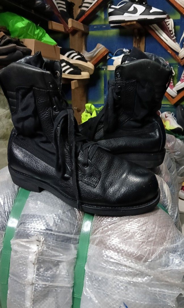 Tactical boots ( FREE POS), Men's Fashion, Footwear, Boots on Carousell