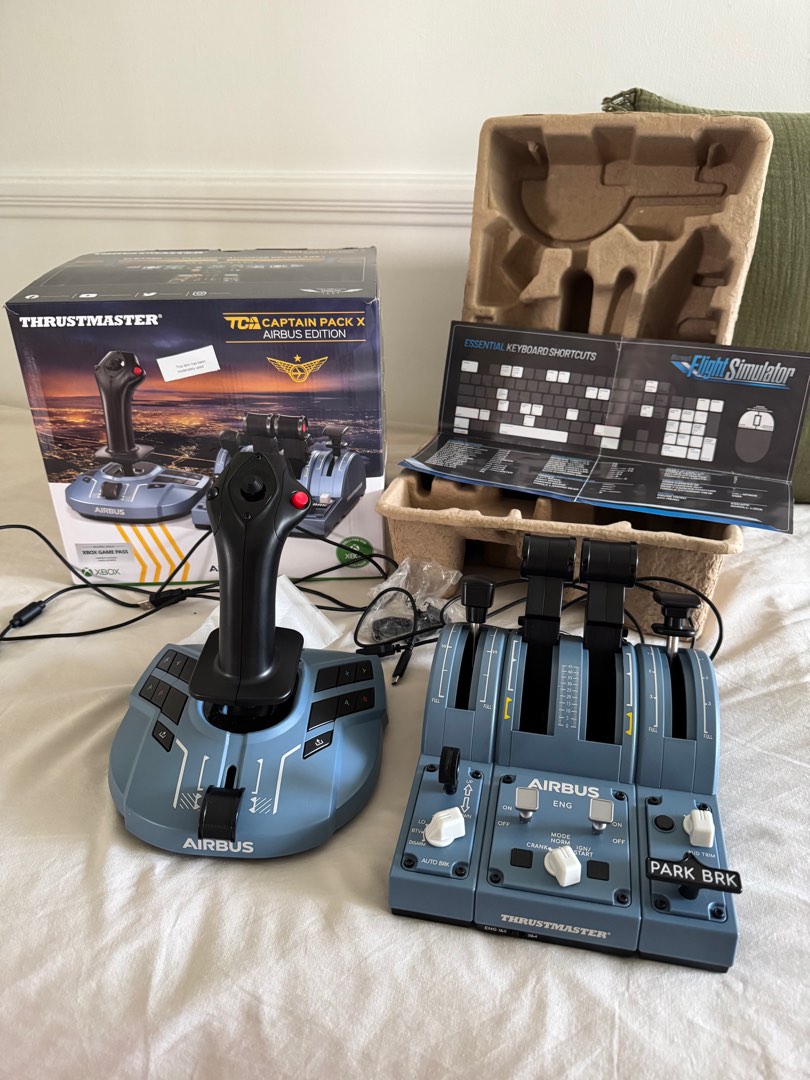 Thrustmaster Airbus pack edition, Video Gaming, Gaming Accessories ...