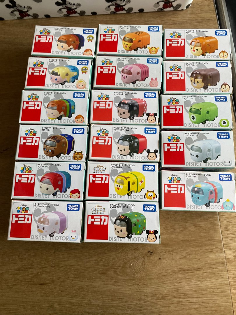 Tomica Disney Motor Tsum Tsum Series, Hobbies & Toys, Toys & Games on ...