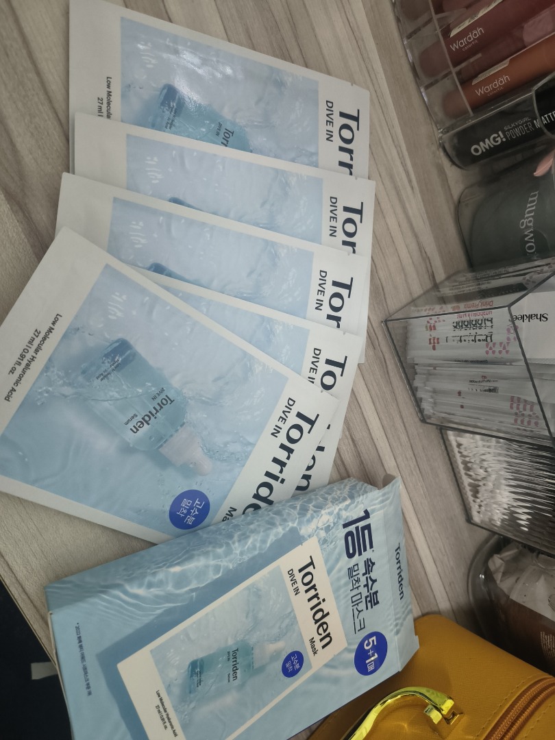 Torriden Face Mask 5 pcs, Beauty & Personal Care, Face, Face Care on ...