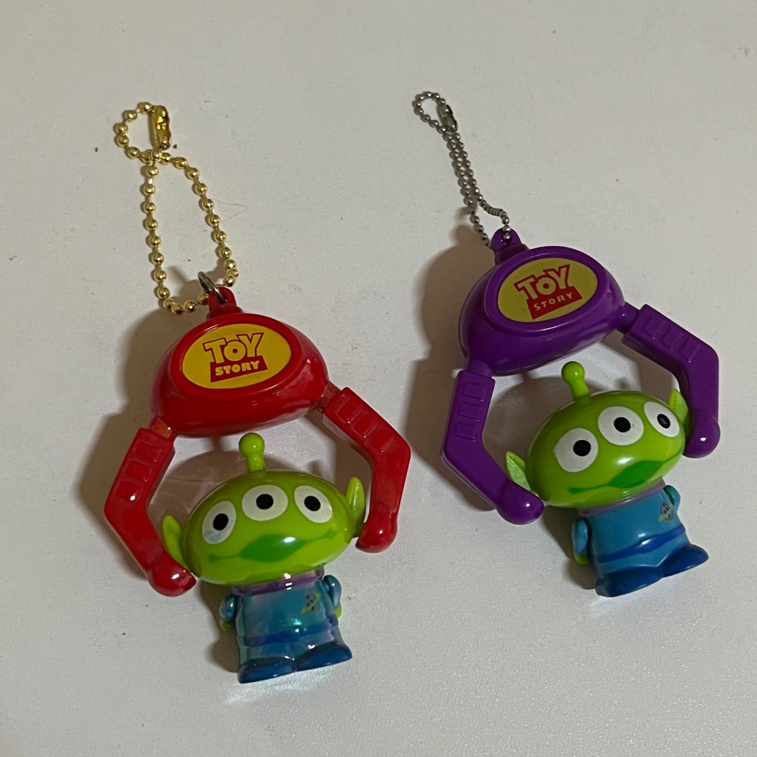 Toy Story Alien Keychains - Sold as set, Hobbies & Toys, Toys & Games ...