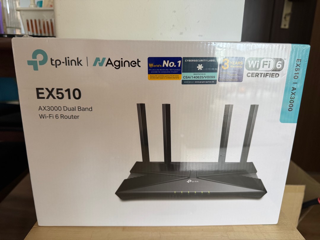 TP Link EX510 Wifi-6 Router, Computers & Tech, Parts & Accessories ...