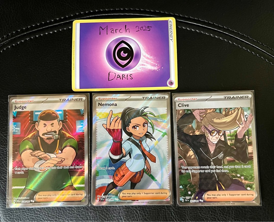 Trainer card from Paldean Fates, Hobbies & Toys, Toys & Games on Carousell