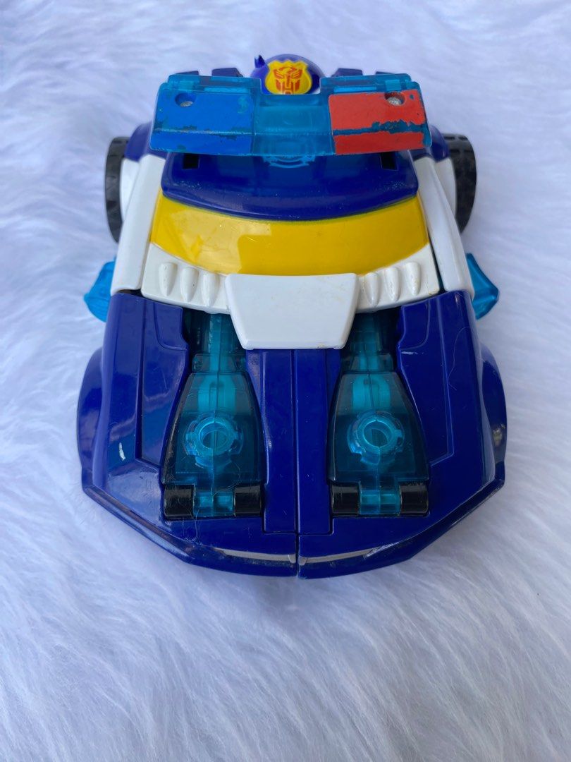 Transformers: Heroes Rescue Bots *Chase Police (Blue)*, 5" Figure, 2011 ...