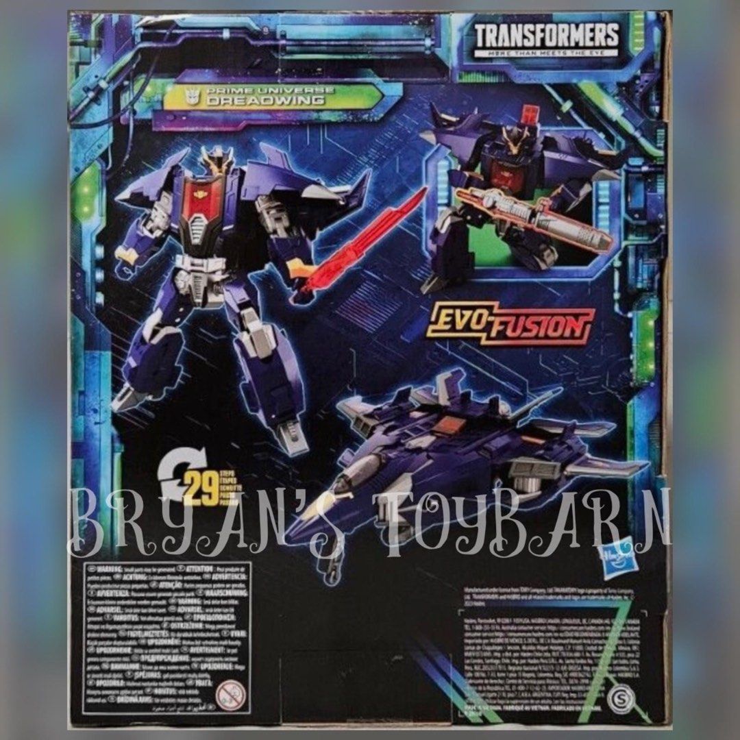 Transformers Legacy Evo-Fusion Prime Universe Dreadwing Leader Class by ...