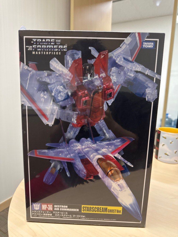 Transformers Masterpiece Ghost Starscream, Hobbies & Toys, Toys & Games ...