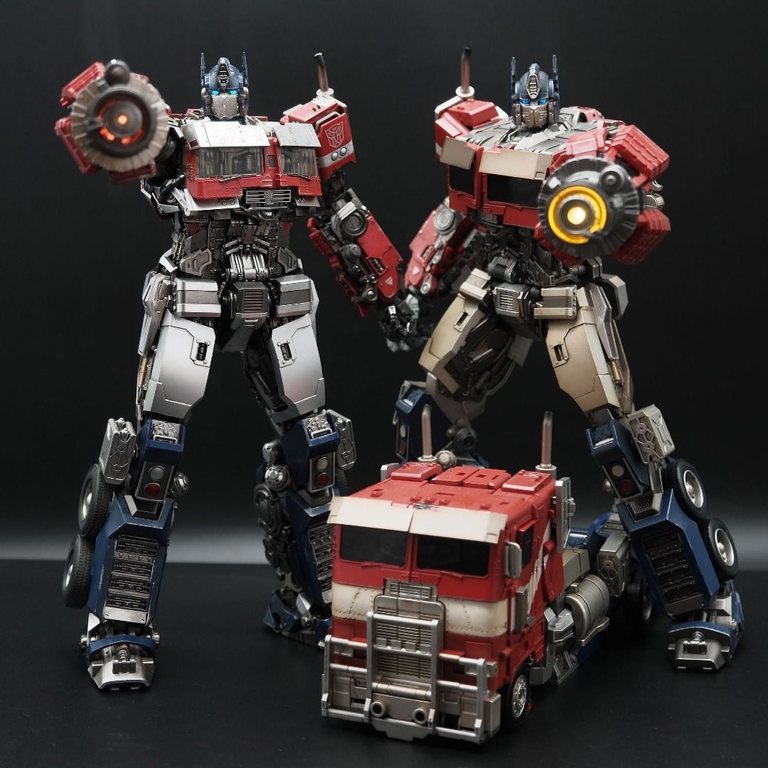 TRANSFORMERS THREEZERO DLX ROTB OPTIMUS PRIME CUSTOM W/ UPGRADE KITS ...