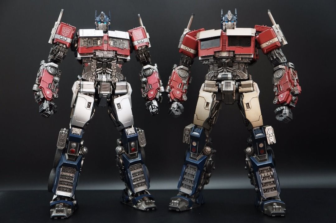TRANSFORMERS THREEZERO DLX ROTB OPTIMUS PRIME CUSTOM W/ UPGRADE KITS ...