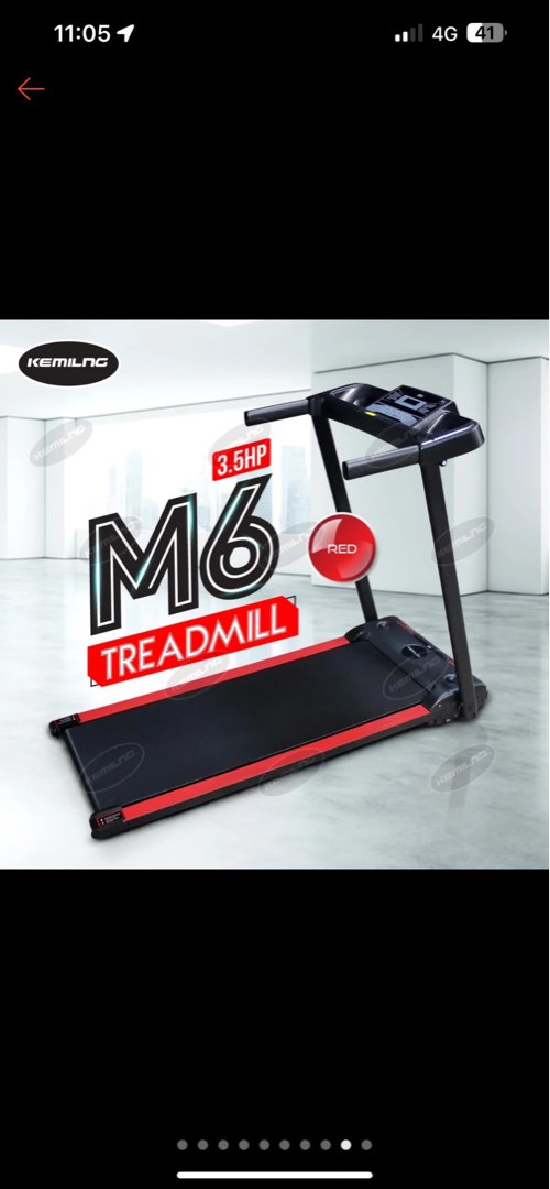 Treadmill Model M2, Sports Equipment, Exercise & Fitness, Cardio ...