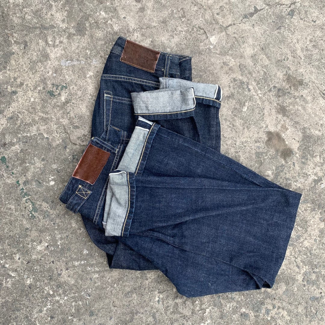 Uncle Fu - Maden Selvedge Jeans, Men's Fashion, Bottoms, Jeans on Carousell