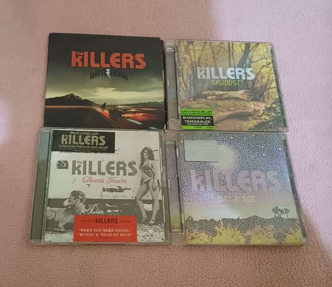 US Indie Rock Band The Killers Original First Press Studio And Best Albums CD Collection ...