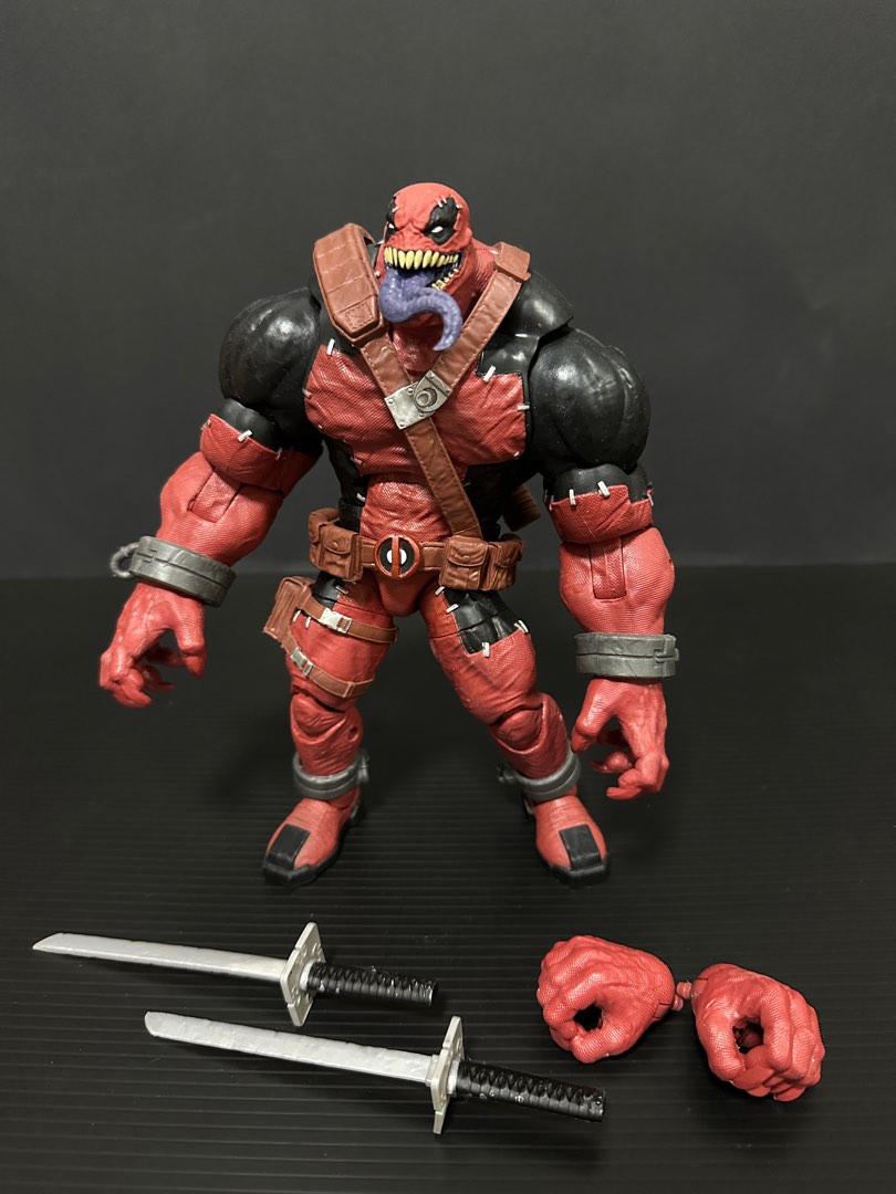 Venompool BAF build a figure marvel legends venom spider man hasbro ...