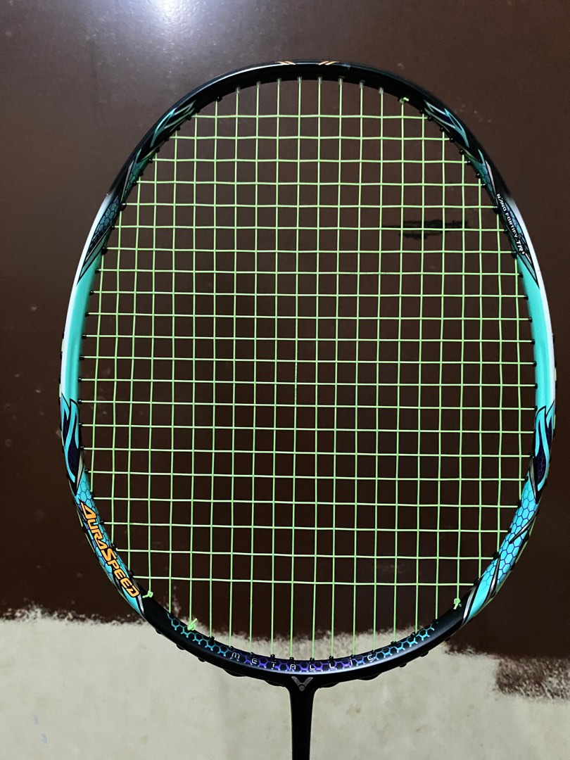 Victor Auraspeed 90K Metallic, Sports Equipment, Sports & Games, Racket ...