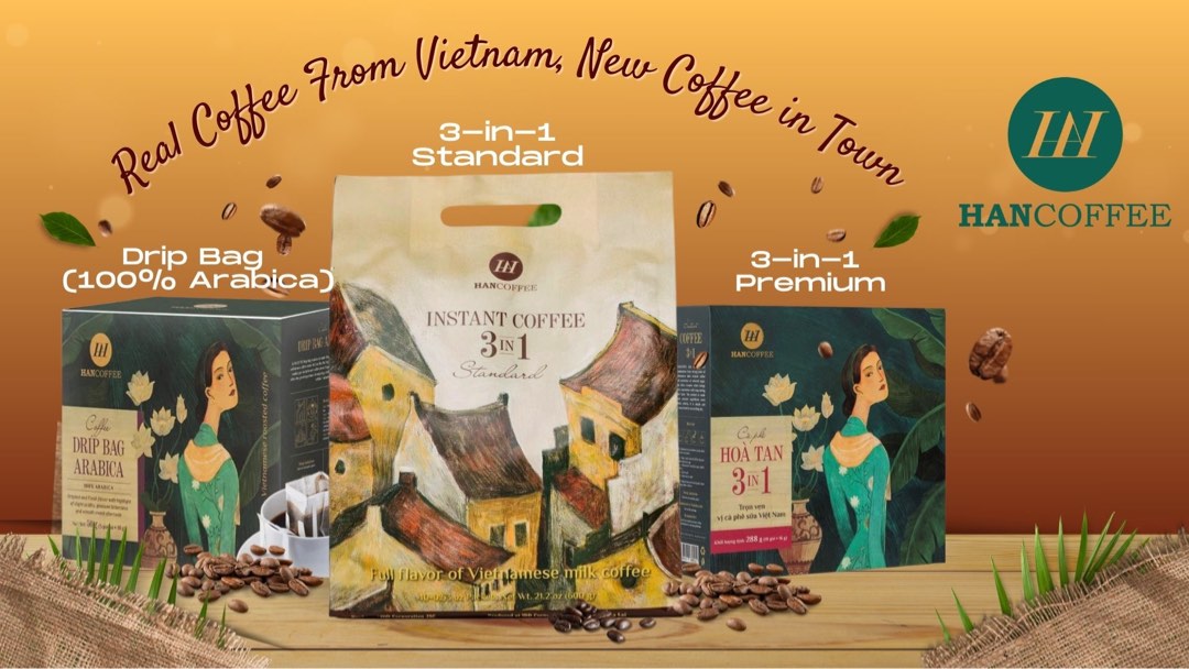 Vietnamese 3 in 1 Instant Standard or Premium coffee, Food & Drinks ...
