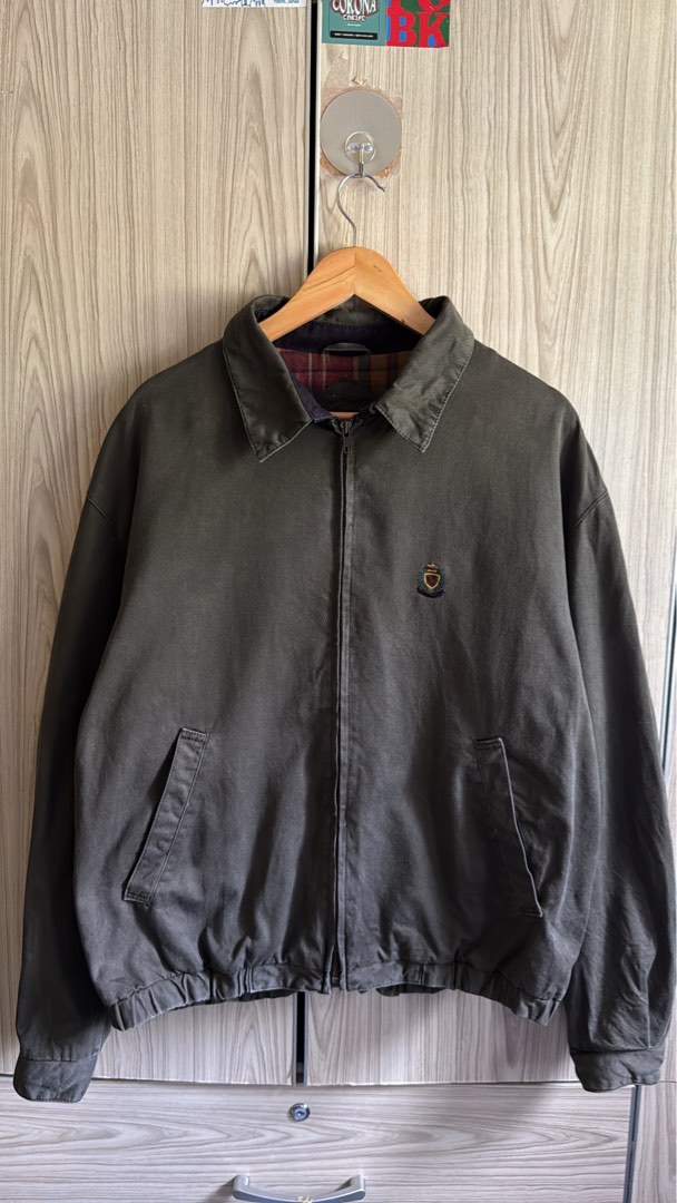 Vintage 90’s Hunt Club Harrington Jacket, Men's Fashion, Coats, Jackets ...