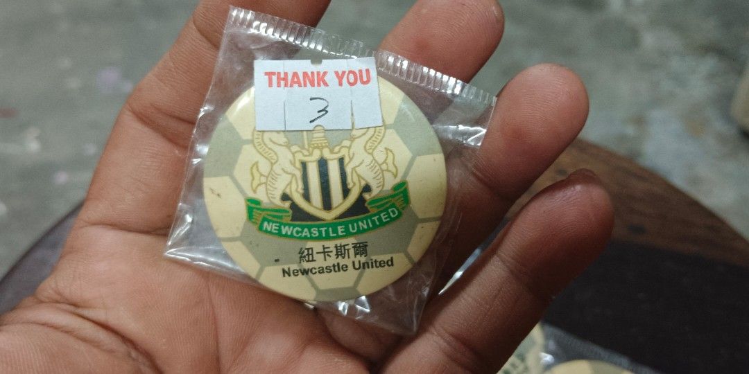 Vintage button football club, Hobbies & Toys, Collectibles ...
