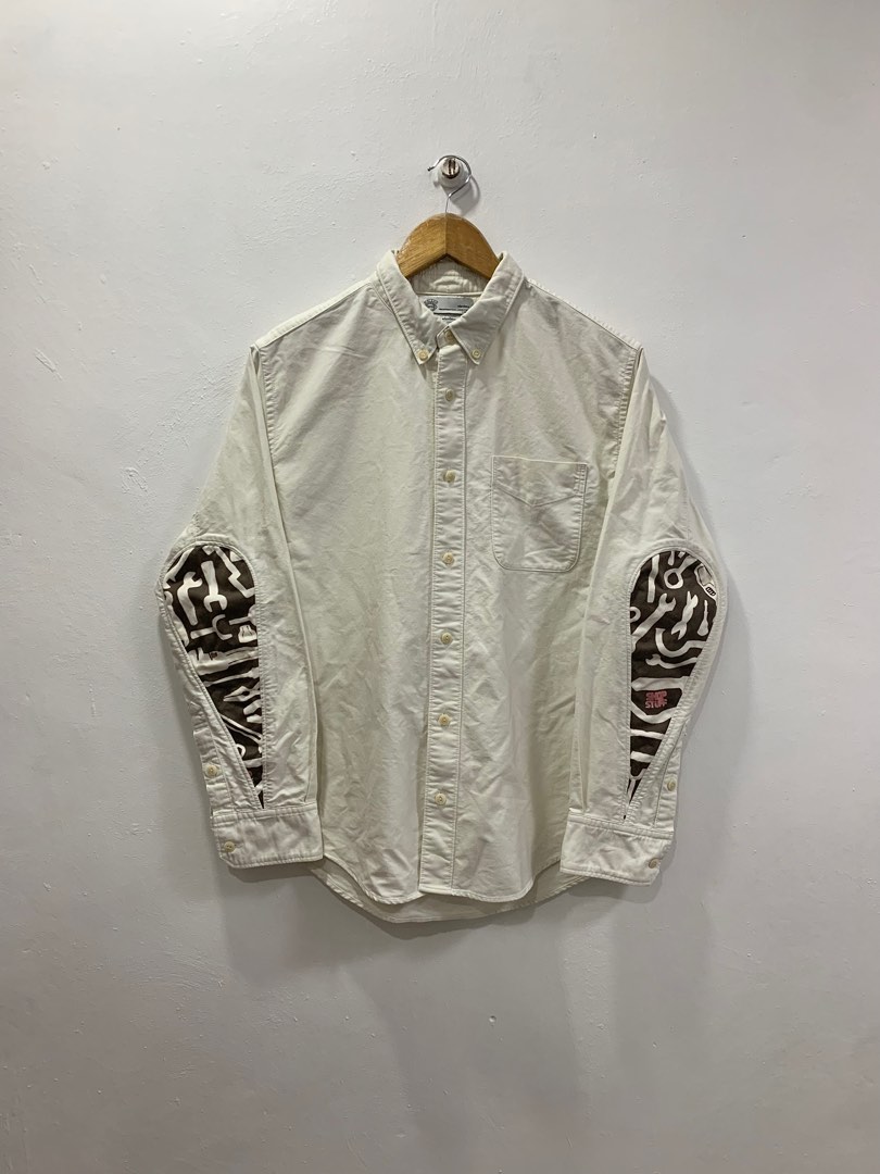 VISVIM ALBACORE MERRICK BUTTON-DOWN SHIRT, Men's Fashion, Tops & Sets, Formal Shirts on Carousell