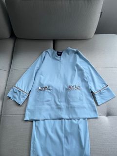 Wanzar Baju Kurung, Women's Fashion, Muslimah Fashion, Baju Kurung ...