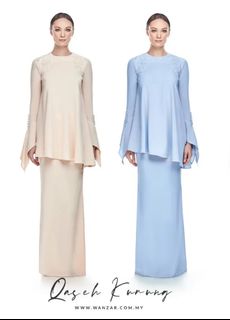 wanzar kurung, Women's Fashion, Muslimah Fashion, Baju Kurung & sets on ...