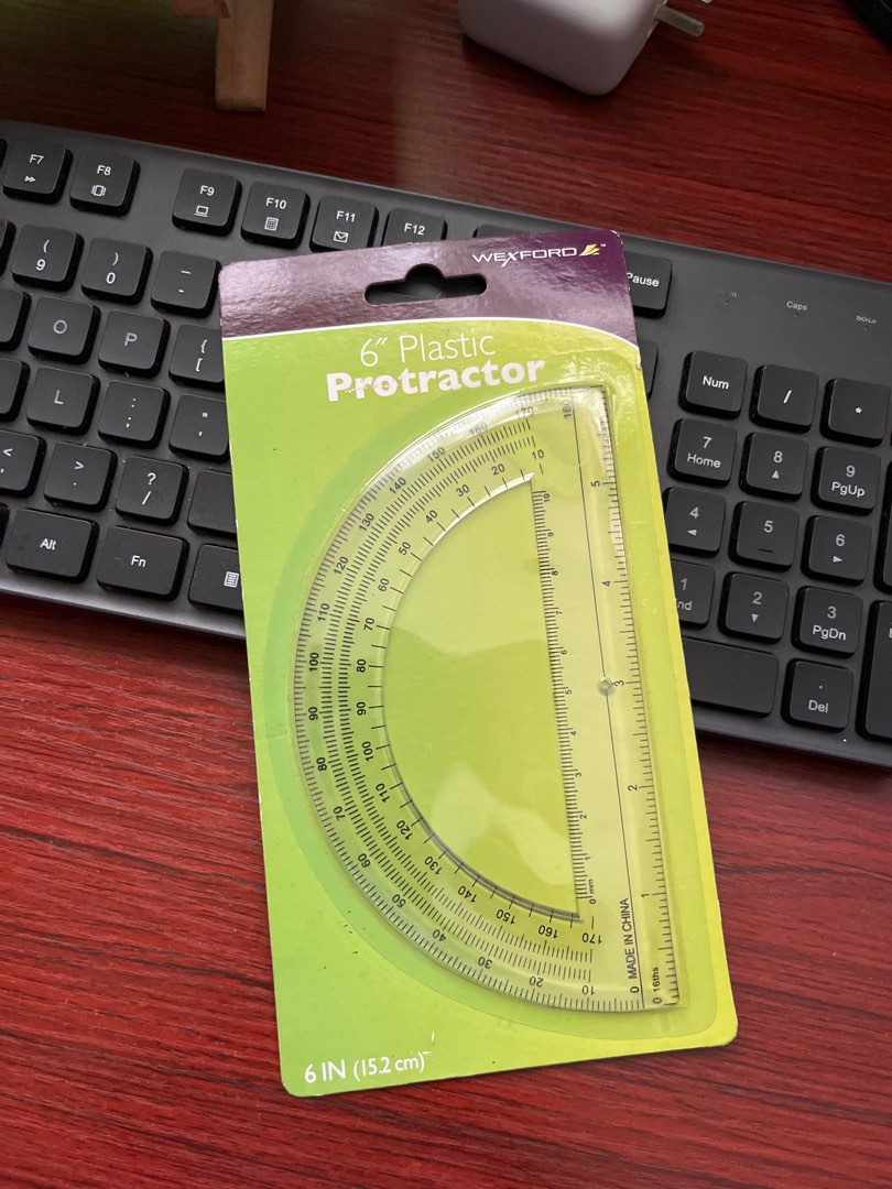 Wexford Protractor, Hobbies & Toys, Stationary & Craft, Stationery ...