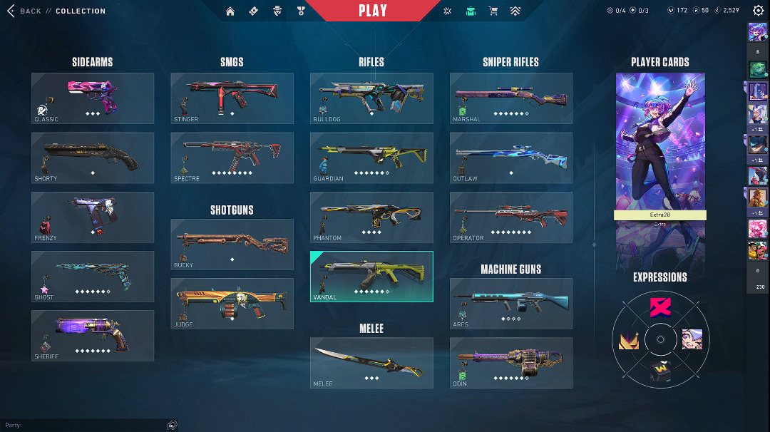 Valorant Account 37 Premium Skins Plat 3 WTS, Video Gaming, Gaming ...