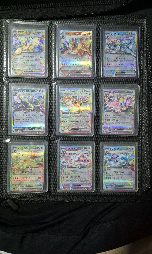WTS japanese Pokemon cards terastal festival eevee evolution sv8a, Hobbies & Toys, Toys & Games ...