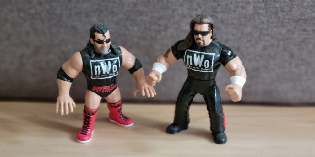 WWE Retro NWO Outsiders Razor Ramon Diesel Kevin Nash WWF WCW Wrestling ...