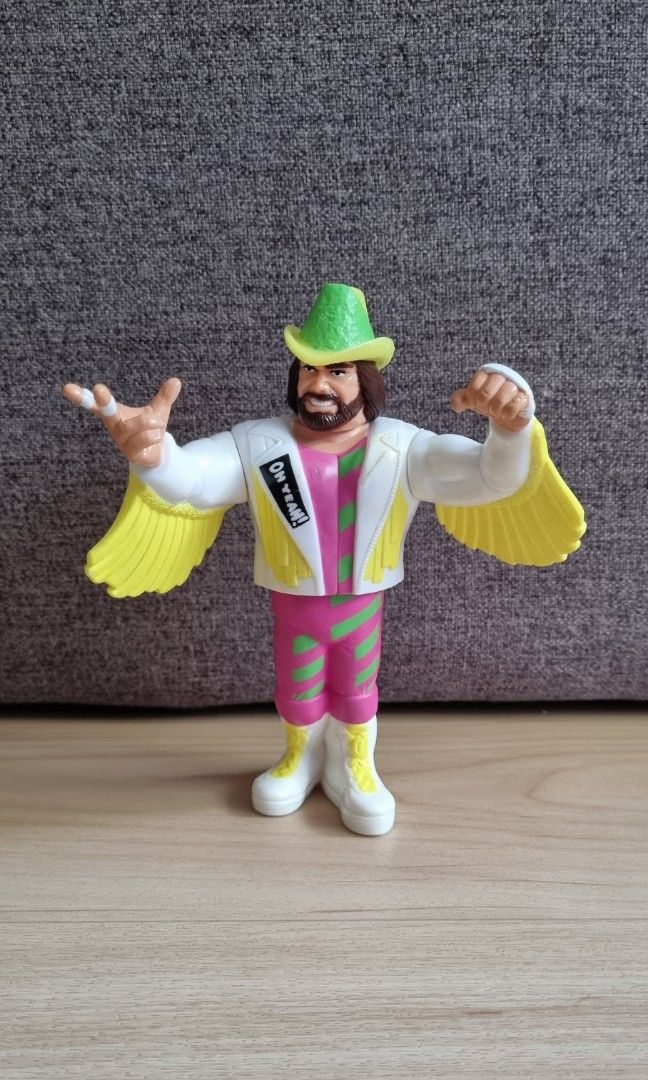 WWF Hasbro Macho Man Randy Savage #4 WWE WCW ECW Wrestling, Hobbies ...